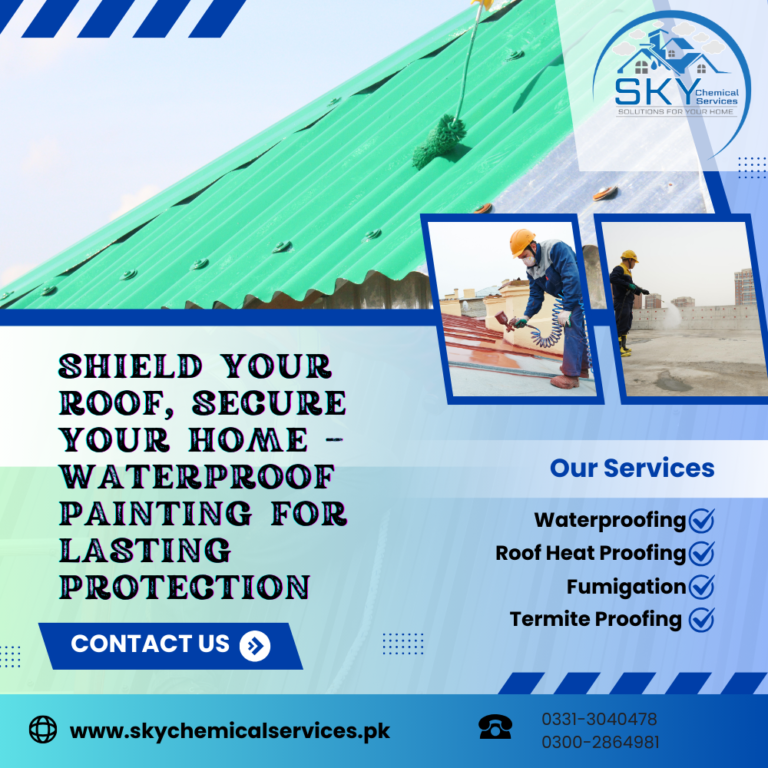 Waterproof Painting for roof - Sky Chemical Services