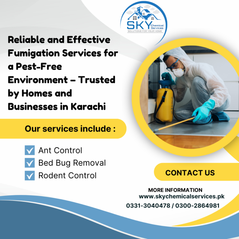 Fumigation Company - Sky Chemical Services