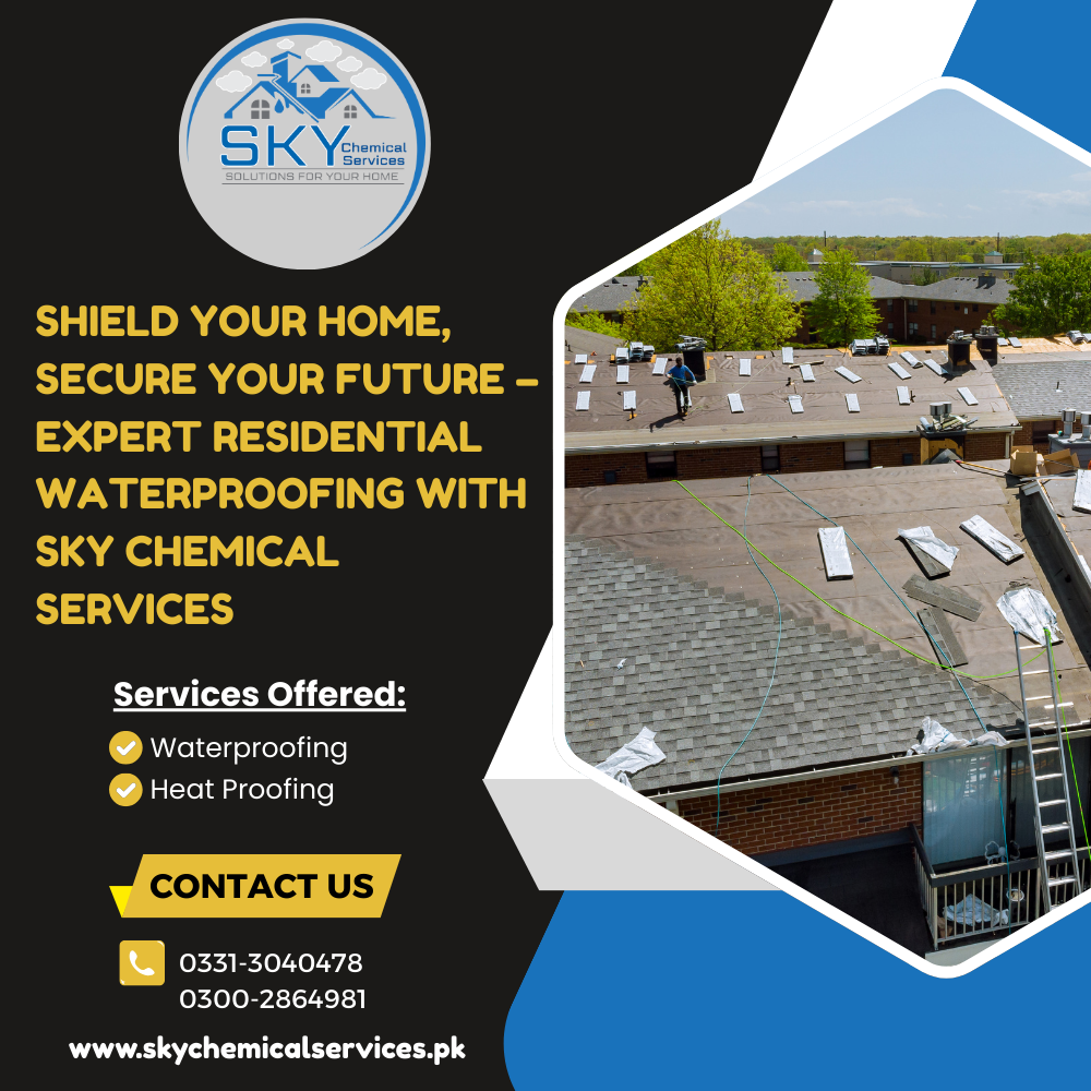 Residential Waterproofing - Sky Chemical Services