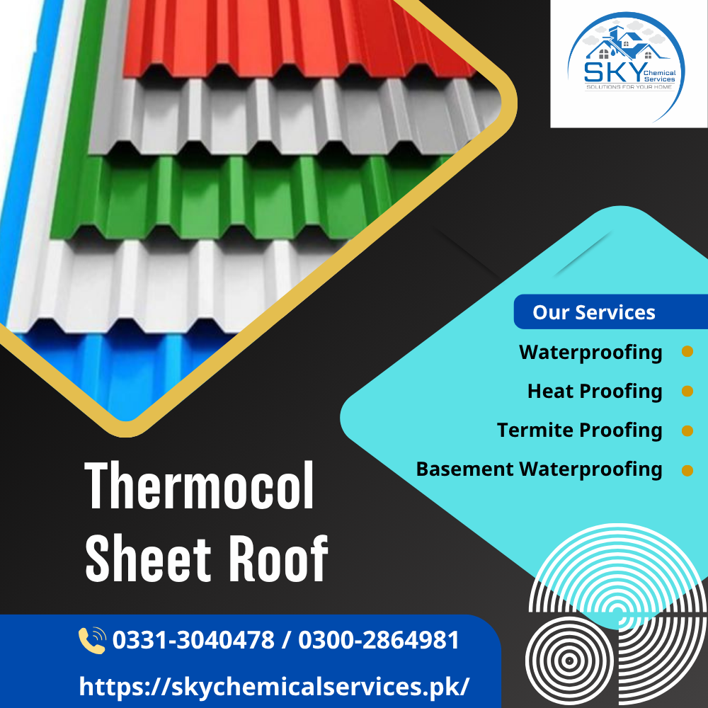 Thermocol Sheet Roof - Sky Chemical Services